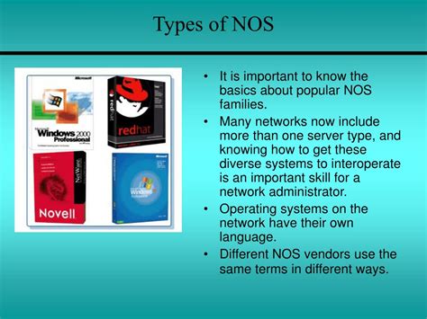 Ppt Chapter 6 Introduction To Network Operating Systems Powerpoint