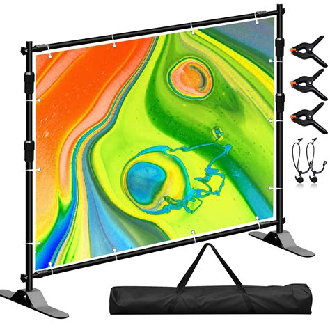 Sapiter Photo Backdrop Banner Stand Kit Heavy Duty 10 X 8 Ft