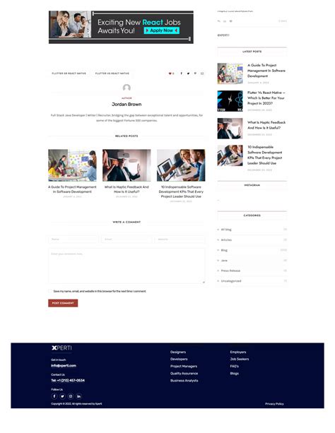 Flutter Vs React Native Which Is Better For Your Project In 2023 Pdf