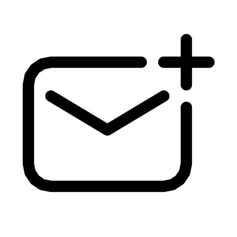 Mail Add Vector SVG Icon SVG Repo Mail Add Vector SVG Icon SVG Repo