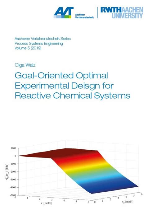 Buy Goal Oriented Optimal Experimental Design For Reactive Chemical