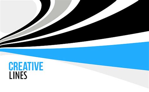 크리에이티브 라인 벡터 추상적 배경 3d 원근 선형 그래픽 디자인 구성 차원 회전 포스터 또는 배너의 줄무늬 전진 방향에 대한