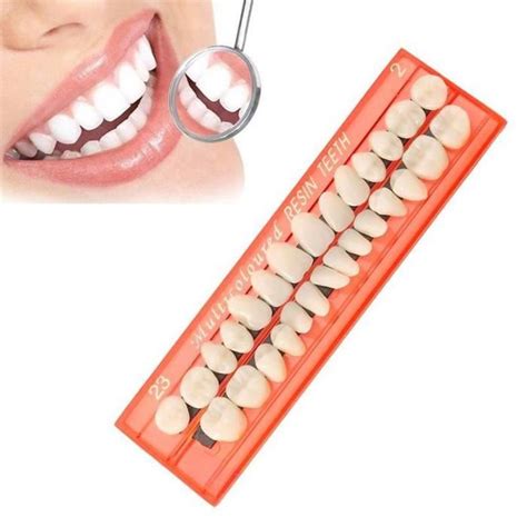 Dentiers Pwshymi Complets Ultra Résistants à Lusure Résine