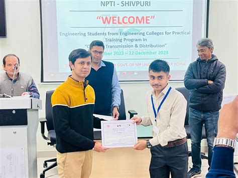 Kunal Bharadwaj On Linkedin Nptishivpuri Internshipjourney Transmissionanddistribution