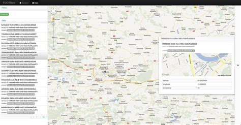Gui Screen With List Of Data Entries Collected By Sensors Each Item Download Scientific