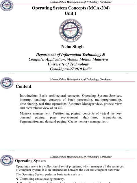 Unit 1 Pdf Operating System Process Computing