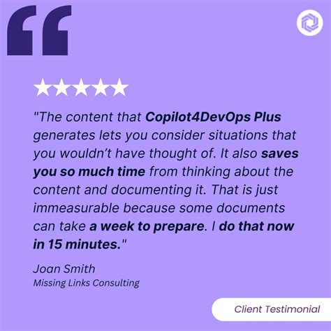 Copilot4devops Plus On Linkedin Clientfeedback Copilot4devops Productivity Automation