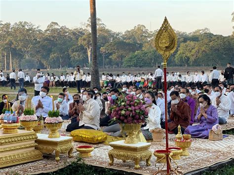 សៀមរាប៖ ព្រឹកថ្ងៃអង្គារ ទី២១ ខែធ្នូ ឆ្នាំ២០២១ ឧកញ៉ាបណ្ឌិត ហ៊ុយ ភៀវ