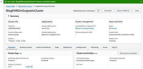 Deploying An Emr Cluster On Aws Outposts To Process Data From An On