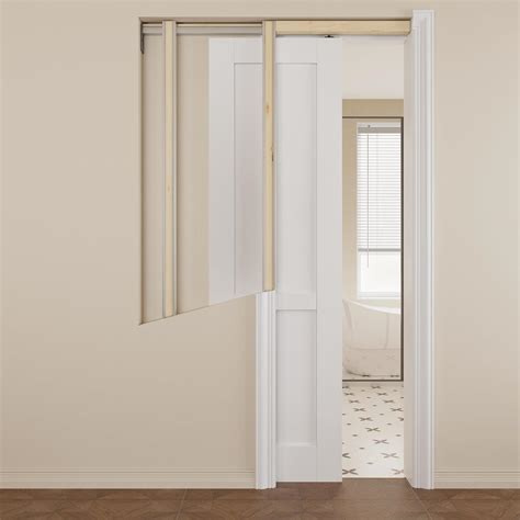 Jujubon Sliding Pocket Door Slab 24 X 80 Solid Core Mdf Door Slab
