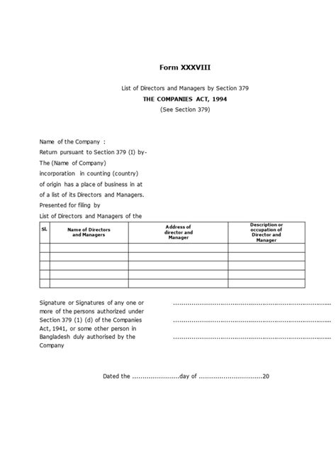Rjsc Form Xxxviii Pdf