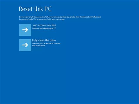 How To Factory Reset Windows It Pro
