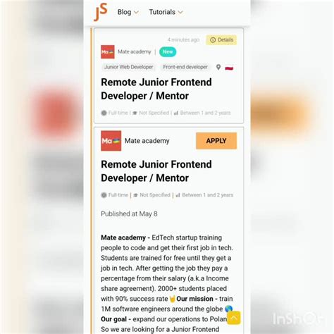 Jsremotejobs On Linkedin Javascriptdeveloper Frontenddeveloper Softwaredeveloper