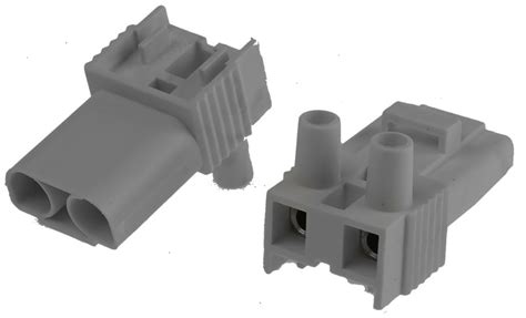 RS PRO 2 Way Non Fused Terminal Block 16A Screw Down Terminals 2 5 mm² Cable Mount RS