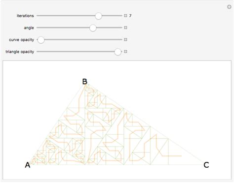 pólya s space filling curve wolfram demonstrations project