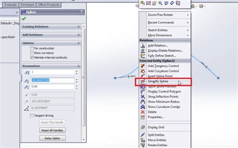 How To Use Solidworks Spline Sketch Tool In Solidworks Cad
