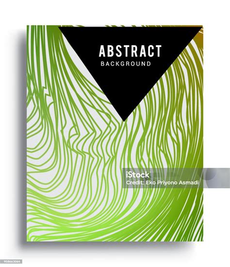 비즈니스 브로슈어 표지 디자인에 대 한 추상적인 기하학적 선 패턴 배경 0명에 대한 스톡 벡터 아트 및 기타 이미지 0명 그라데이션 기하 도형 Istock