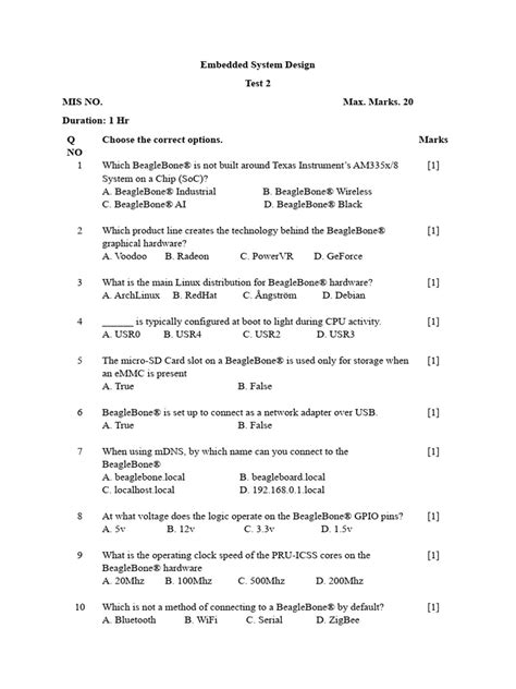 Embedded System Design Pdf Booting Computing