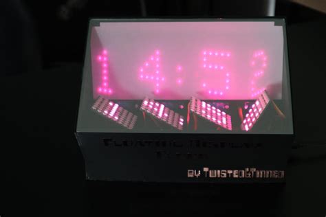 Floating Display Clock 6 Steps With Pictures Instructables