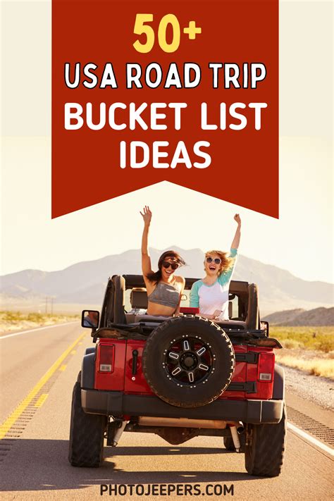 50 Usa Road Trip Bucket List Ideas By Region Photojeepers