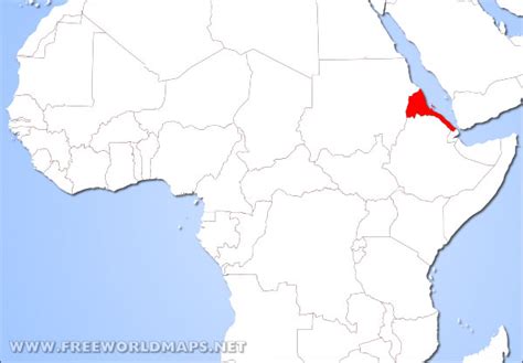 Where Is Eritrea Located On The World Map