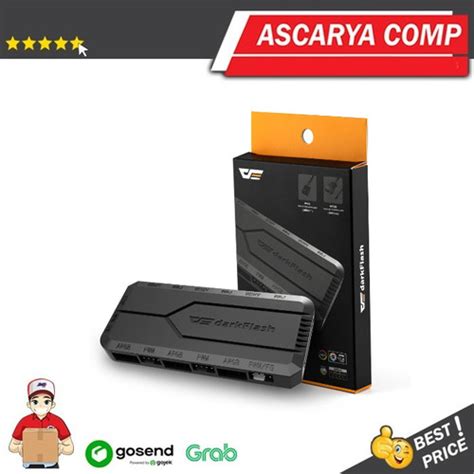 Jual Aigo DarkFlash RC2 6 Port ARGB PWM Fan Controller Kota Bandung ASCARYA Computer