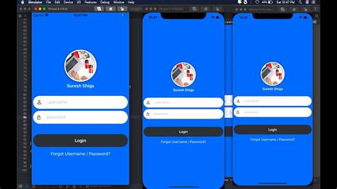 Login Screen Design In Swiftui Youtube