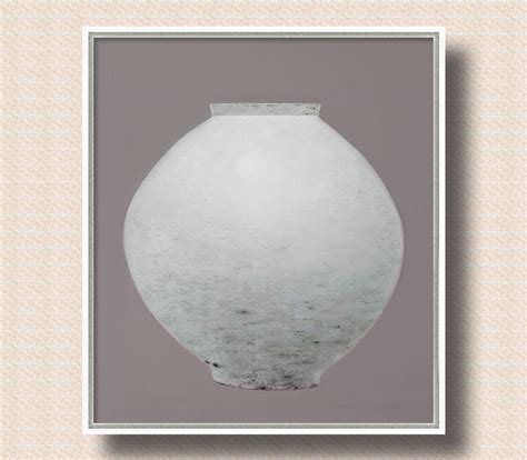 달 항아리 8704 큐알아트