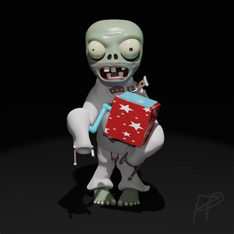 📦 Jack In The Box Zombie・archivo Stl Para Impresión 3d・cults