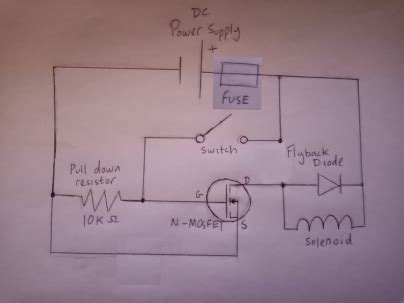 Which MOSFET For Solenoid Circuit Electronics Forum Circuits Projects And Microcontrollers