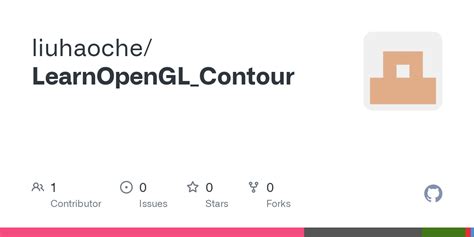 Github Liuhaochelearnopenglcontour