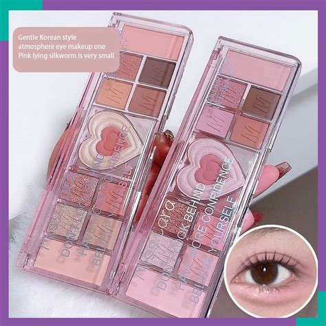 Cod Pseudo Plain Eyeshadow Palette Sweet Enhance Natural Beauty Makeup