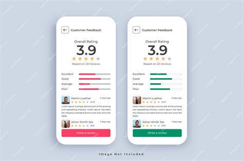 Premium Vector Customer Feedback By Giving 5 Stars Rating Concept Ui Design Mobile App Screen
