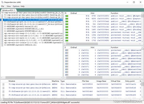 【vc开发必备神器 Dependencies，查看依赖库dll，支持win10，比depends更好用】dependencies