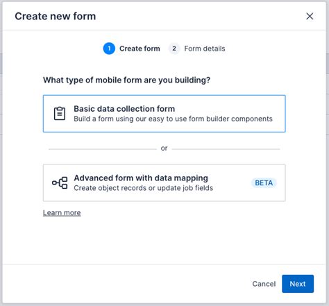 Create A Basic Form With Form Builder Skedulo Documentation