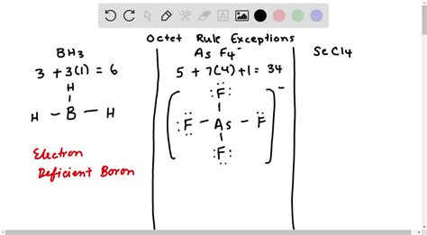solved these species do not obey the octet rule draw a lewis structure