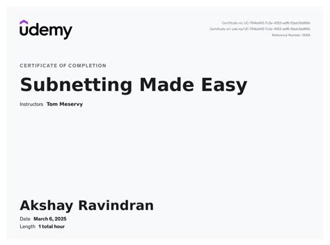 Subnetting Networking Continuouslearning Professionalgrowth Akshay Ravindran