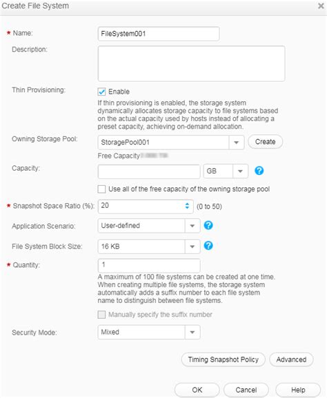 Creating A File System