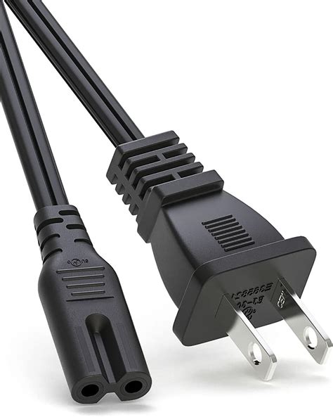 Ul Listed 6ft Ac Power Cord For Ps5 Ps4 Ps3 Playstation 4 3 Slim Ac