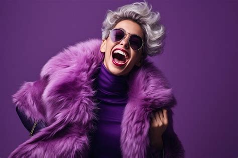 Premium Ai Image Stunning Short Haired Girl In Shades Grooving