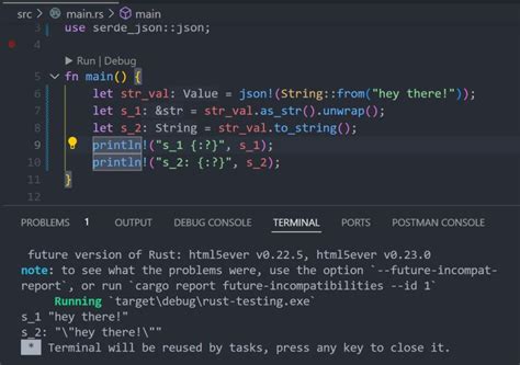 Gabriel Torion On Linkedin Heres A Gotcha In Rust 😮 Given A Json Value That Is A String Literal
