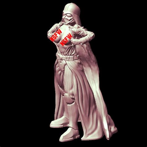 Darth Vader Boobs D STL File NSFW Star Wars D Print File Etsy UK