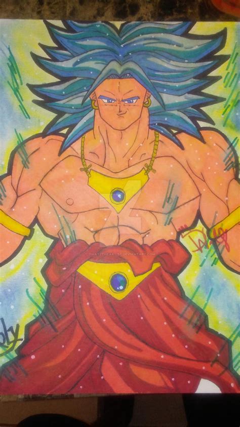 Super Saiyan Broly Controlled By Dwatztheartist On Deviantart