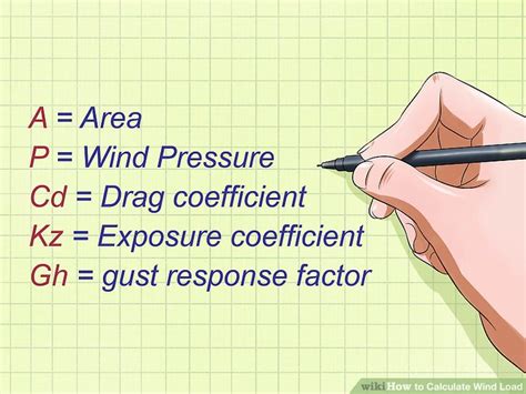 Ways To Calculate Wind Load WikiHow Ways To Calculate Wind Load WikiHow