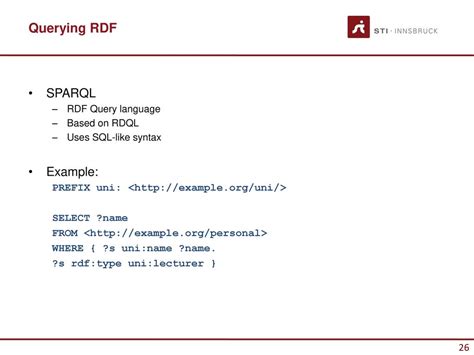 sparql ดร มารุต บูรณรัช ppt download