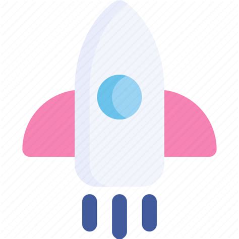 Rocket Launch Startup Company Spaceship Spacecraft Icon Download