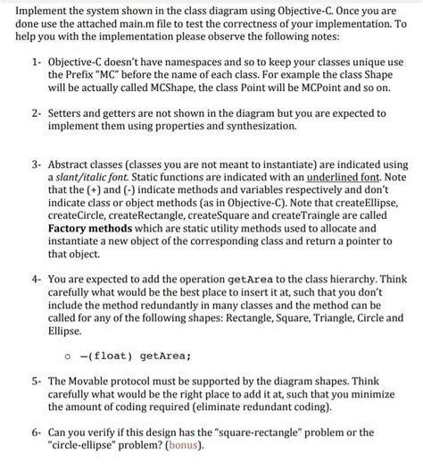 Solved Implement The System Shown In The Class Diagram Using