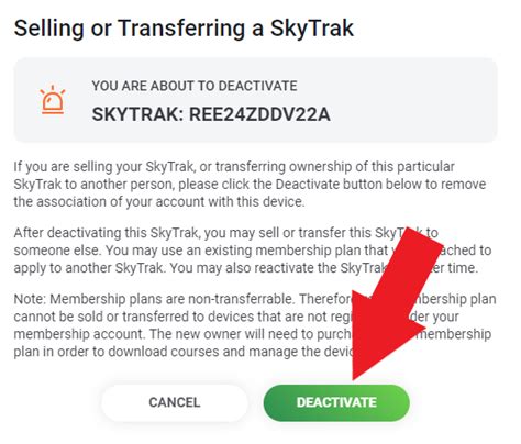 How To Move Your Membership From Your SkyTrak To Your SkyTrak