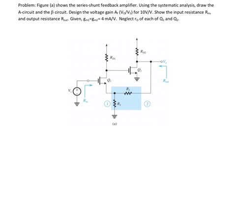 Draw The Circuit Diagram Of Voltage Series Feedback Amplifier