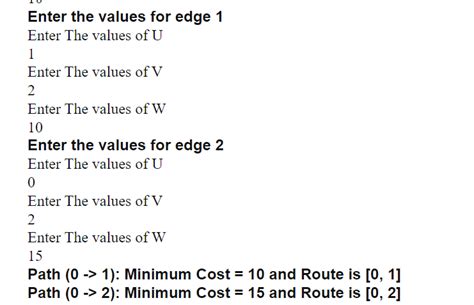 Solved Write A Java Program For Dijkstras Algorithm For